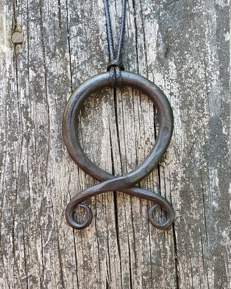 Troll Cross Trollkors Necklace Blacksmith Made Viking Jewelry - Etsy