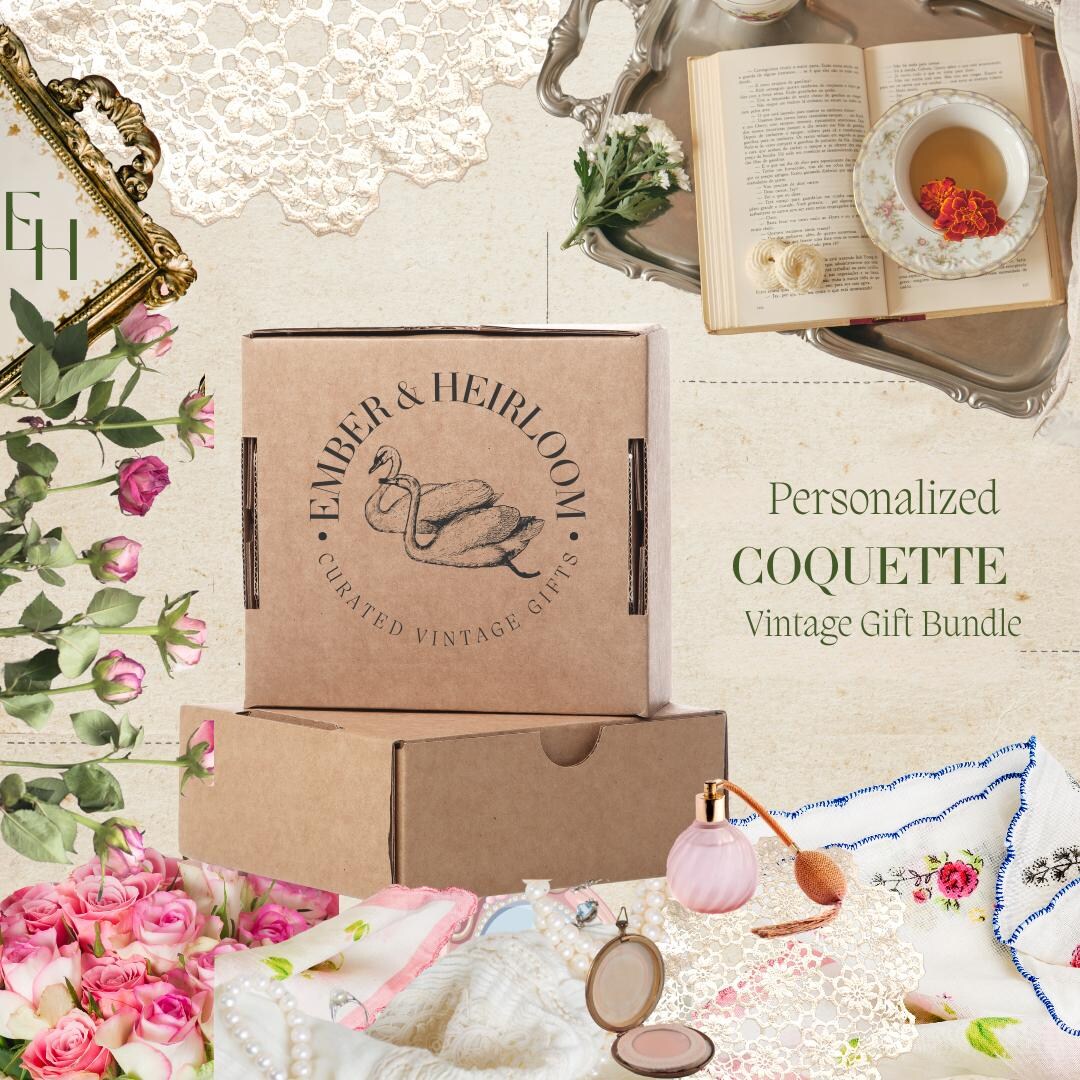 Personalized COQUETTE Vintage Gift Bundle Hand-selected, Mystery ...