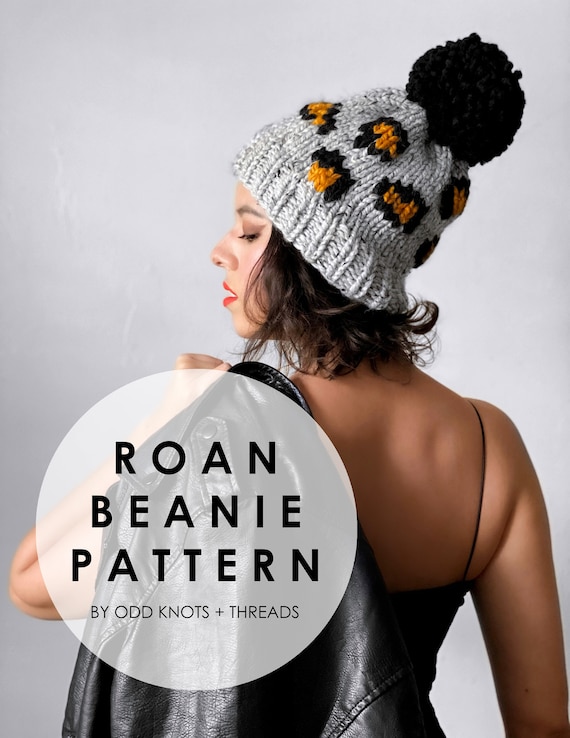 Leopard Cheetah Animal Print Hat Toque Beanie// ROAN BEANIE | Etsy