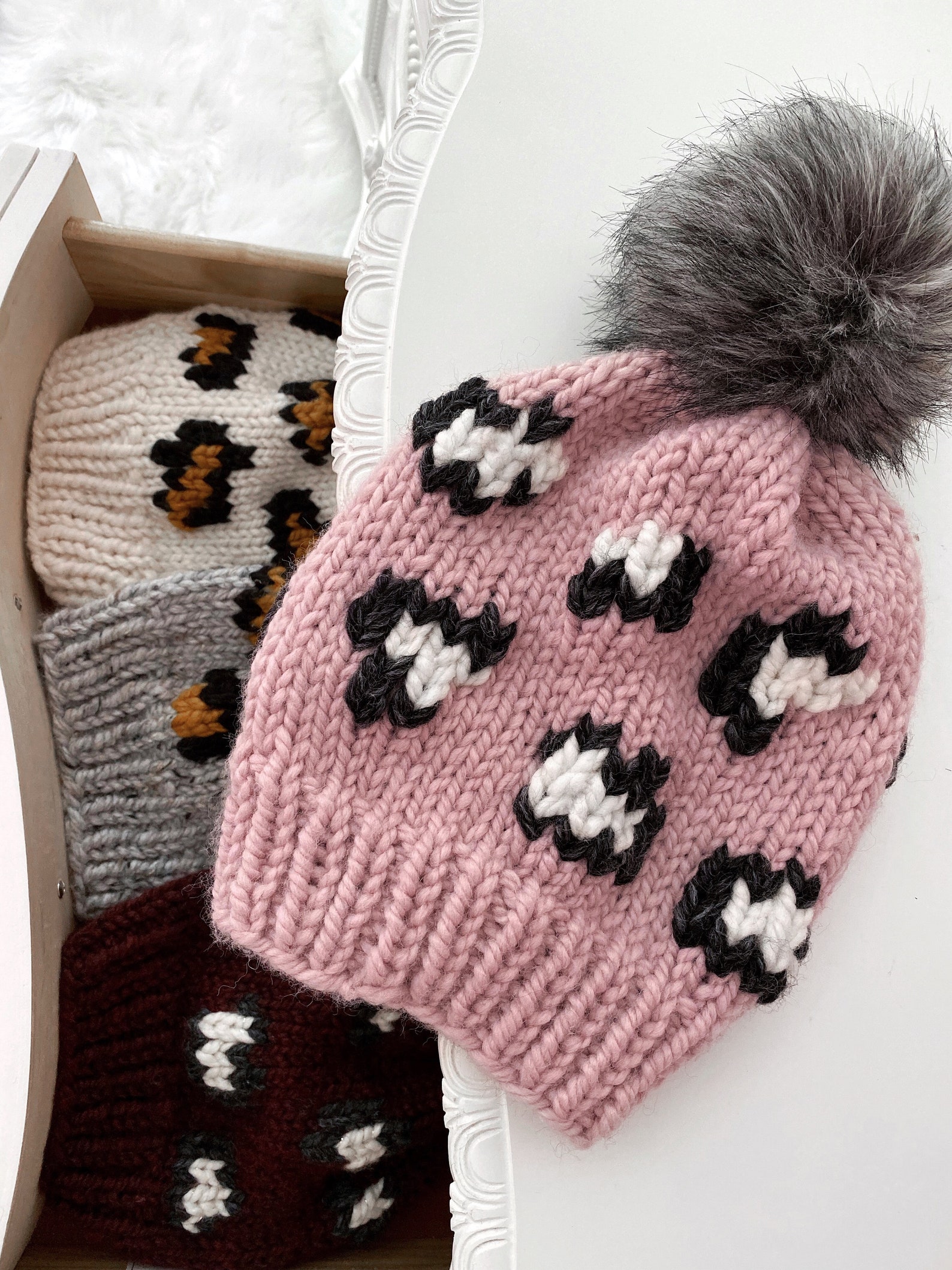 Leopard Cheetah Animal Print Hat Toque Beanie// ROAN BEANIE | Etsy