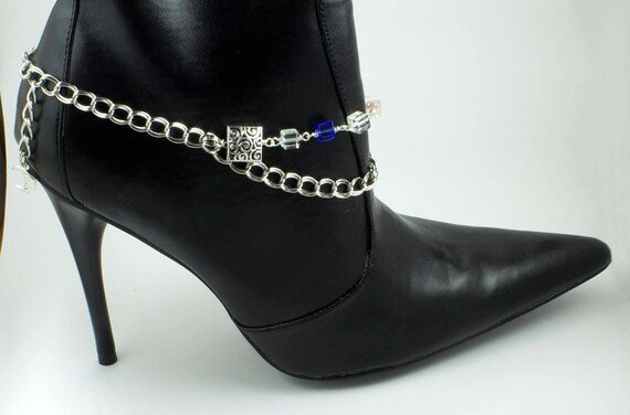Boot Bracelet Boot Bling Boot Jewelry Boot Anklet Modern | Etsy