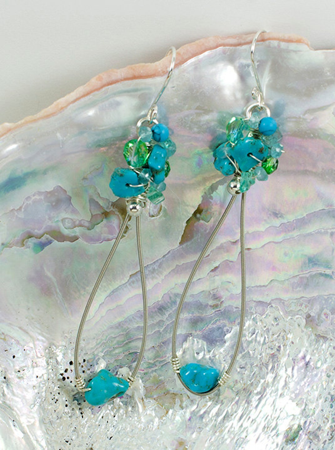 Made to Order, Guitar String Earrings, Guitar Wire Earrings, Guitar ...