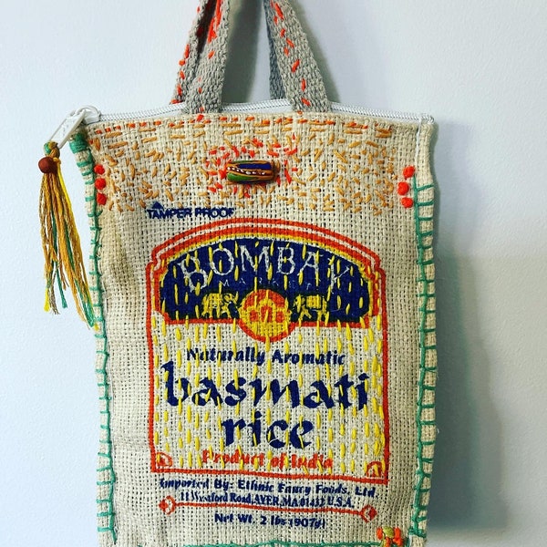Basmati Rice Bag - Etsy