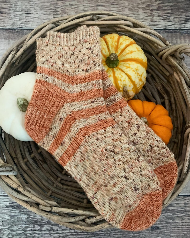 KNITTING PATTERN the Ada Socks Pattern, Sock Pattern, Knitted Sock ...