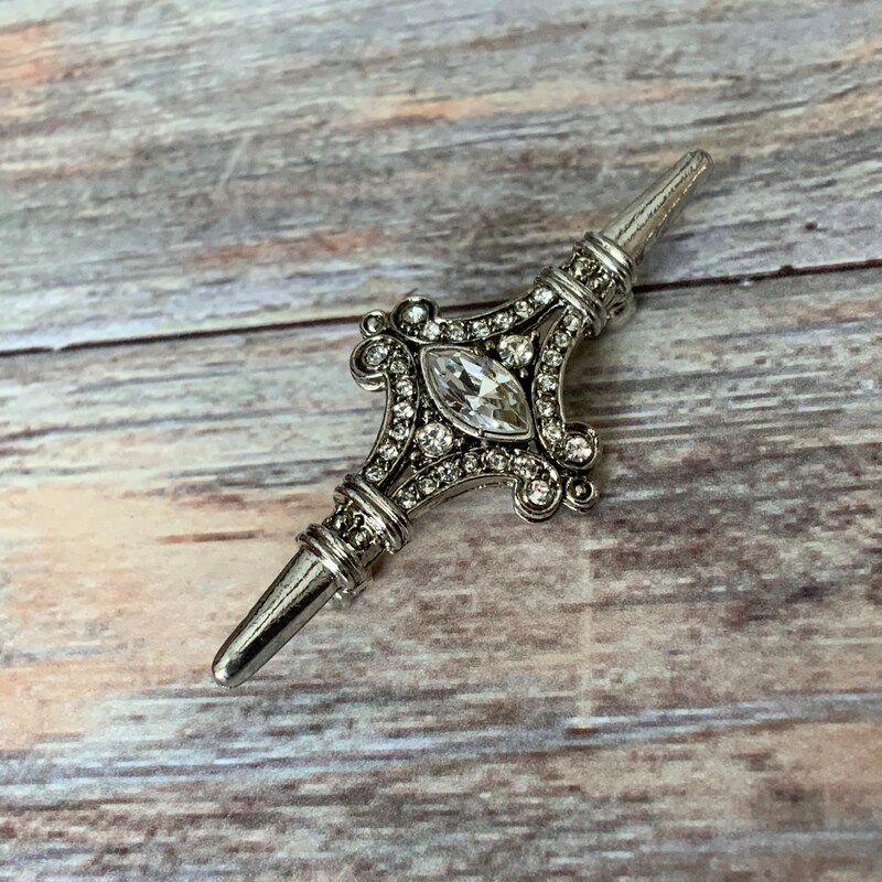 Crystal Brooch Pin - Etsy