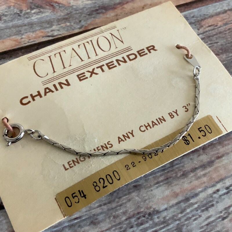 Citation Necklace - Etsy