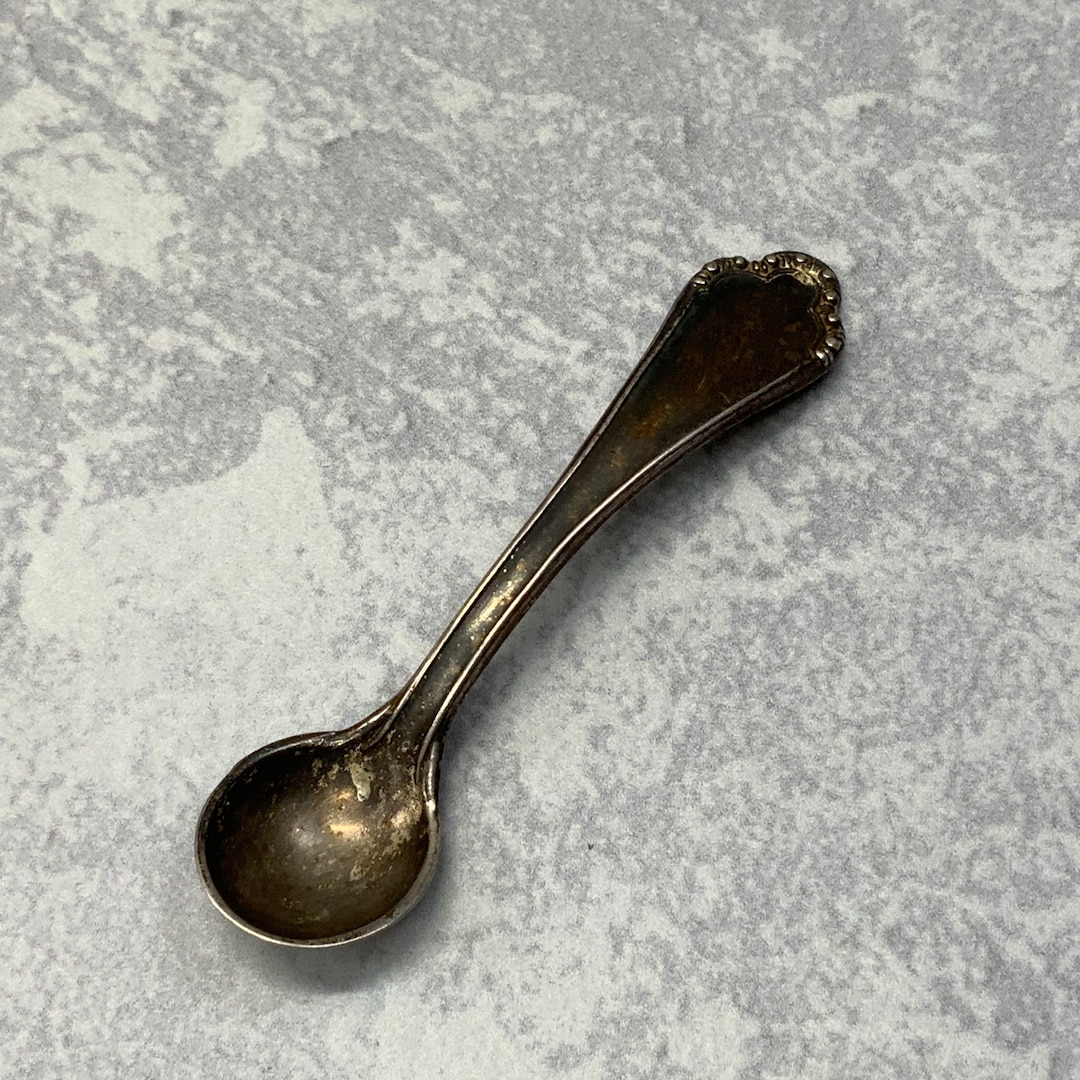 Vintage Avon Silver Plated Mini Spoon - Etsy
