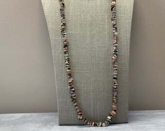 Chip Bead Necklace | Etsy