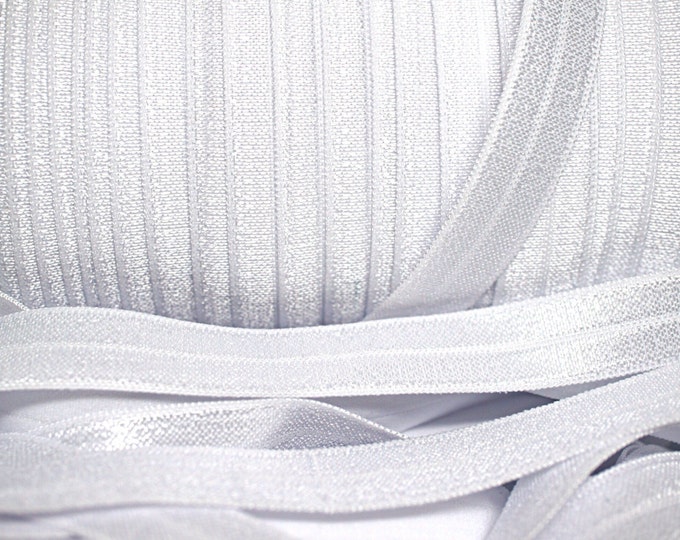 5 Yards Pink Quatrefoil Fold Over Elastic Printed FOE 5/8 FOE in 5 or ...