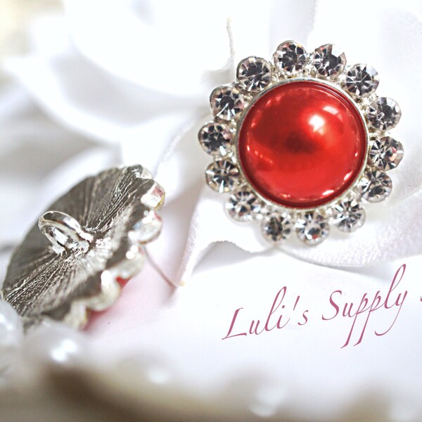 Rhinestone Buttons - Etsy