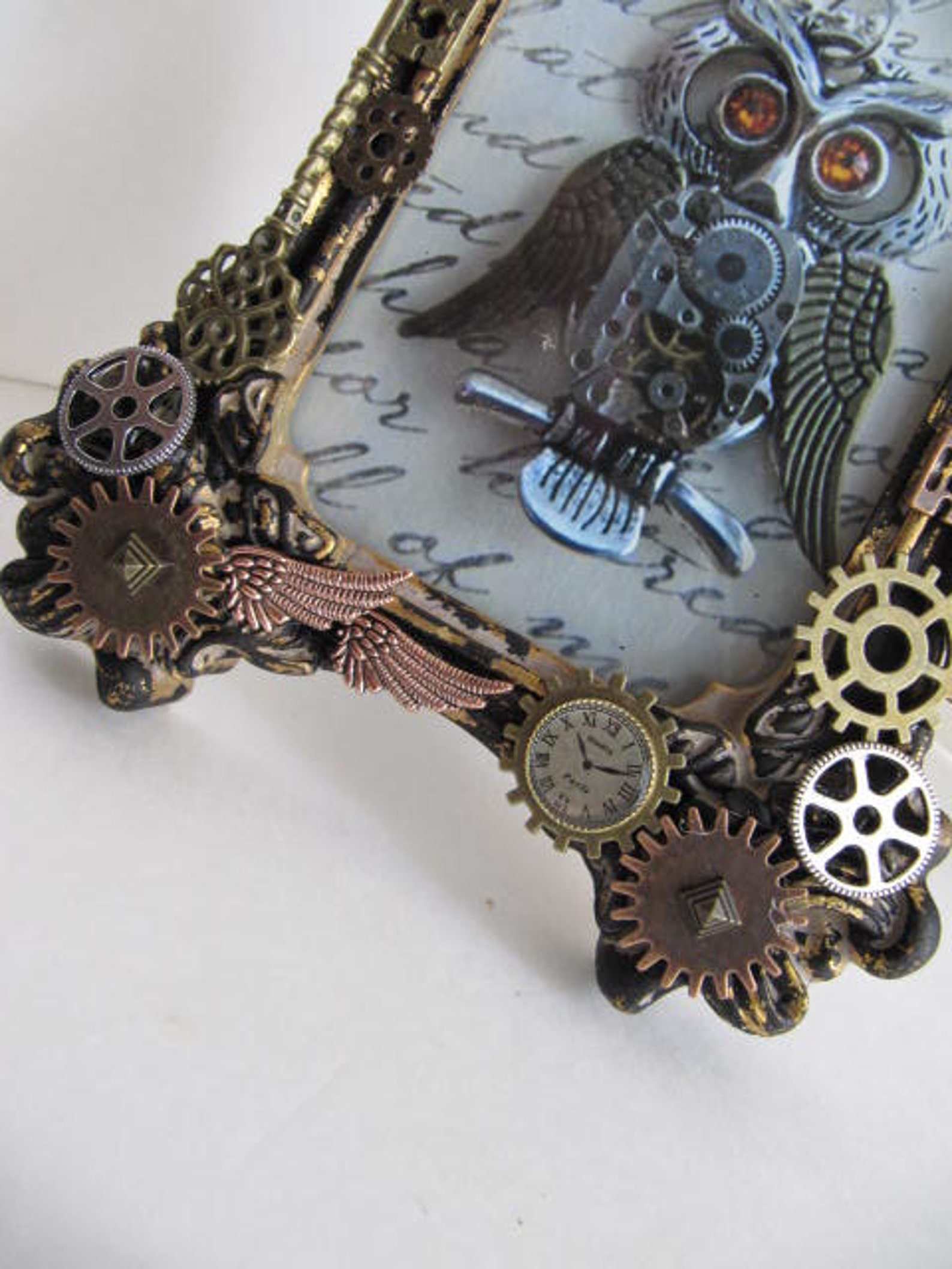 RESERVED Frame Steampunk Picture Frame Frame Photography | Etsy