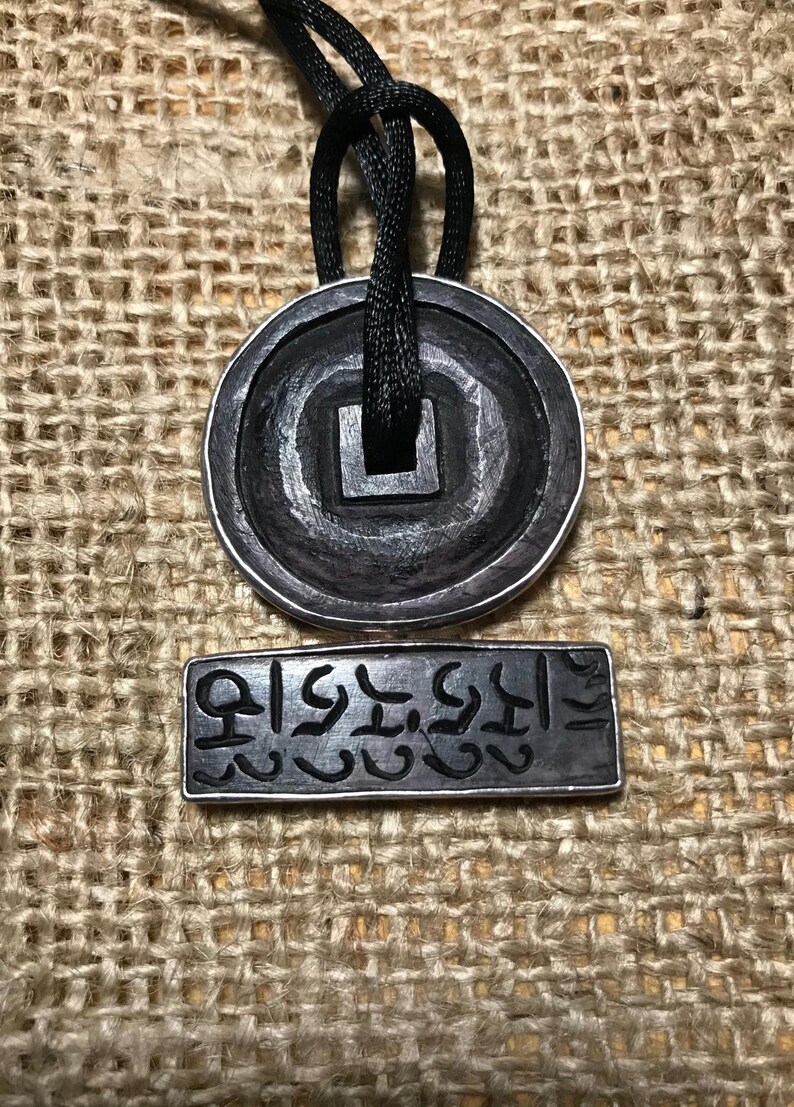 Janice Lee Ripley Vintage Tribal Yak Bone Pendant: Sterling Silver ...