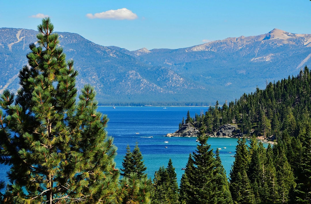 Lake Tahoe Meeks Bay Photo Print: Sierra Mountain Landscape Art (8x10 ...