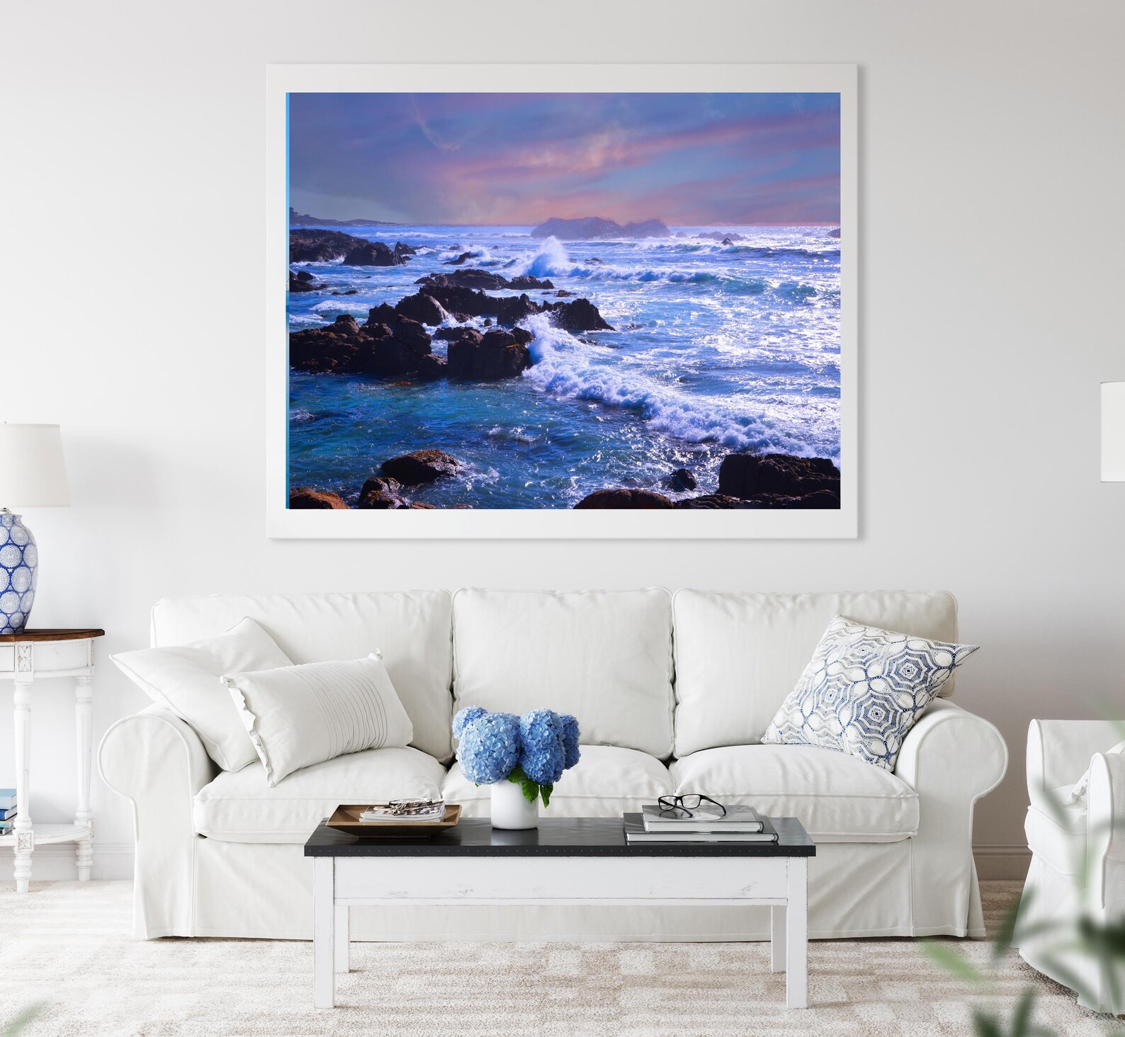 Restless Seas Stormy Waves Instant Download Photo, 17 Mile Carmel by the Sea CA, Digital Photo ...