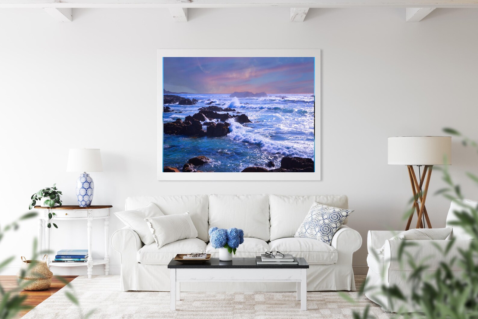 Restless Seas Stormy Waves Instant Download Photo, 17 Mile Carmel by the Sea CA, Digital Photo ...