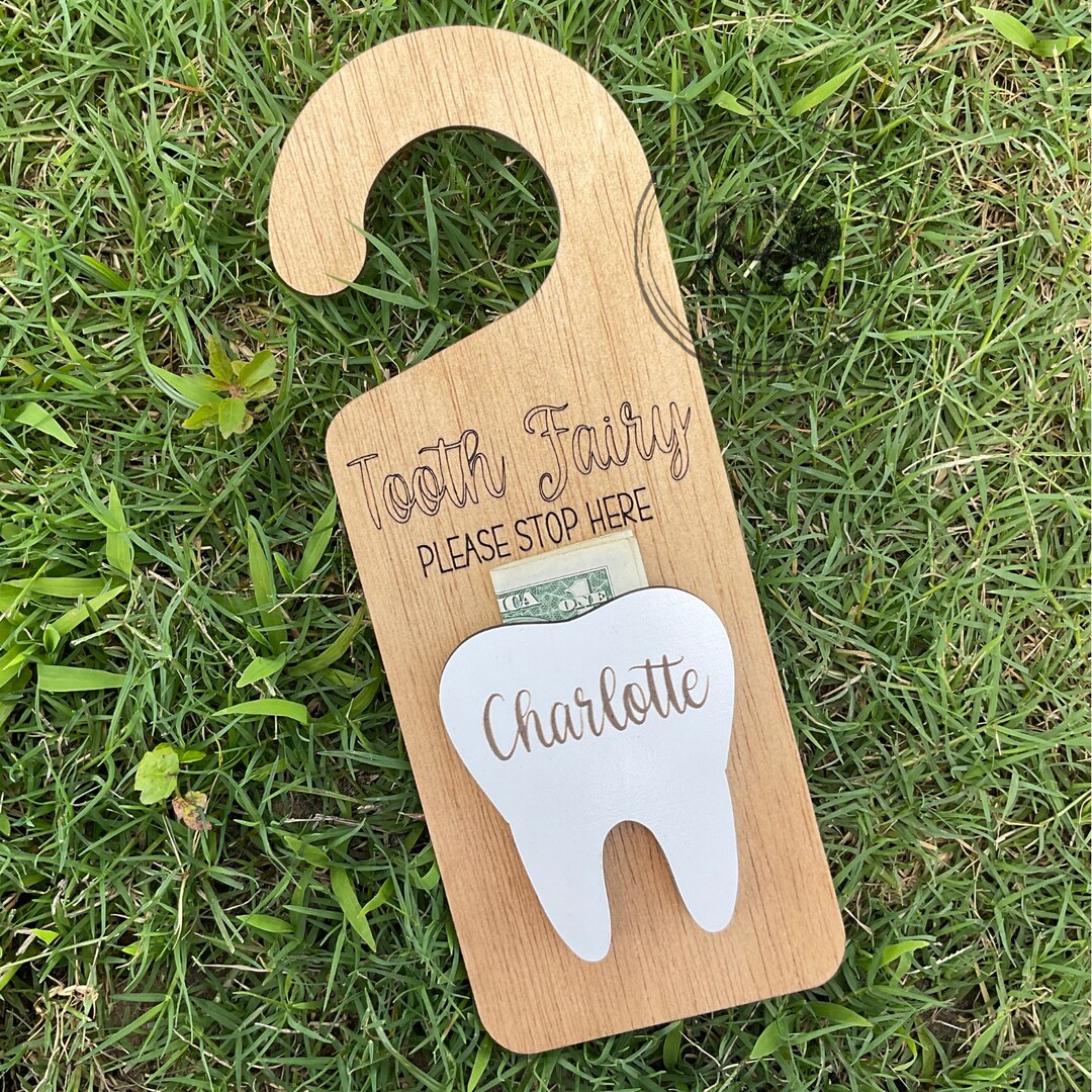 Tooth Fairy Door Hanger Tooth Fairy Money Tooth Fairy Box - Etsy
