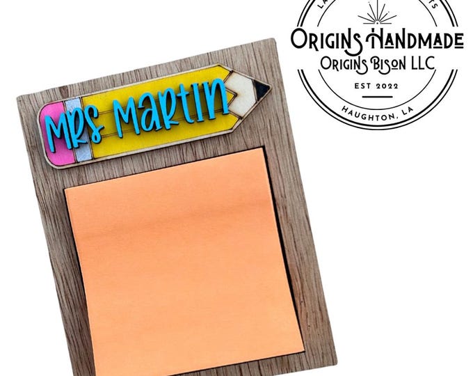 Teacher Notebook Rounds and Jig SVG File Only - Appreciation Gifts Name ...