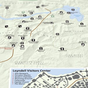 The Lands Between (elden Ring) National Park Style 16x20 Poster - Etsy