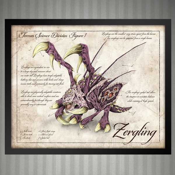 Zergling - Etsy
