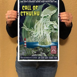 Call of Cthulhu - Vintage Movie Print - 11x17 - Etsy