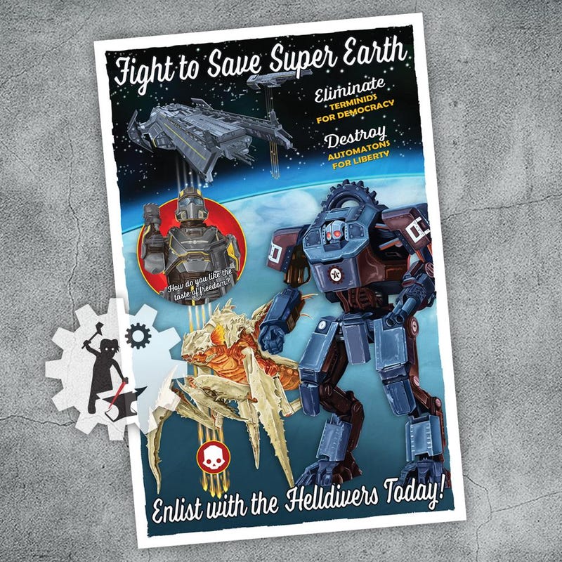 Helldivers Posters - Etsy