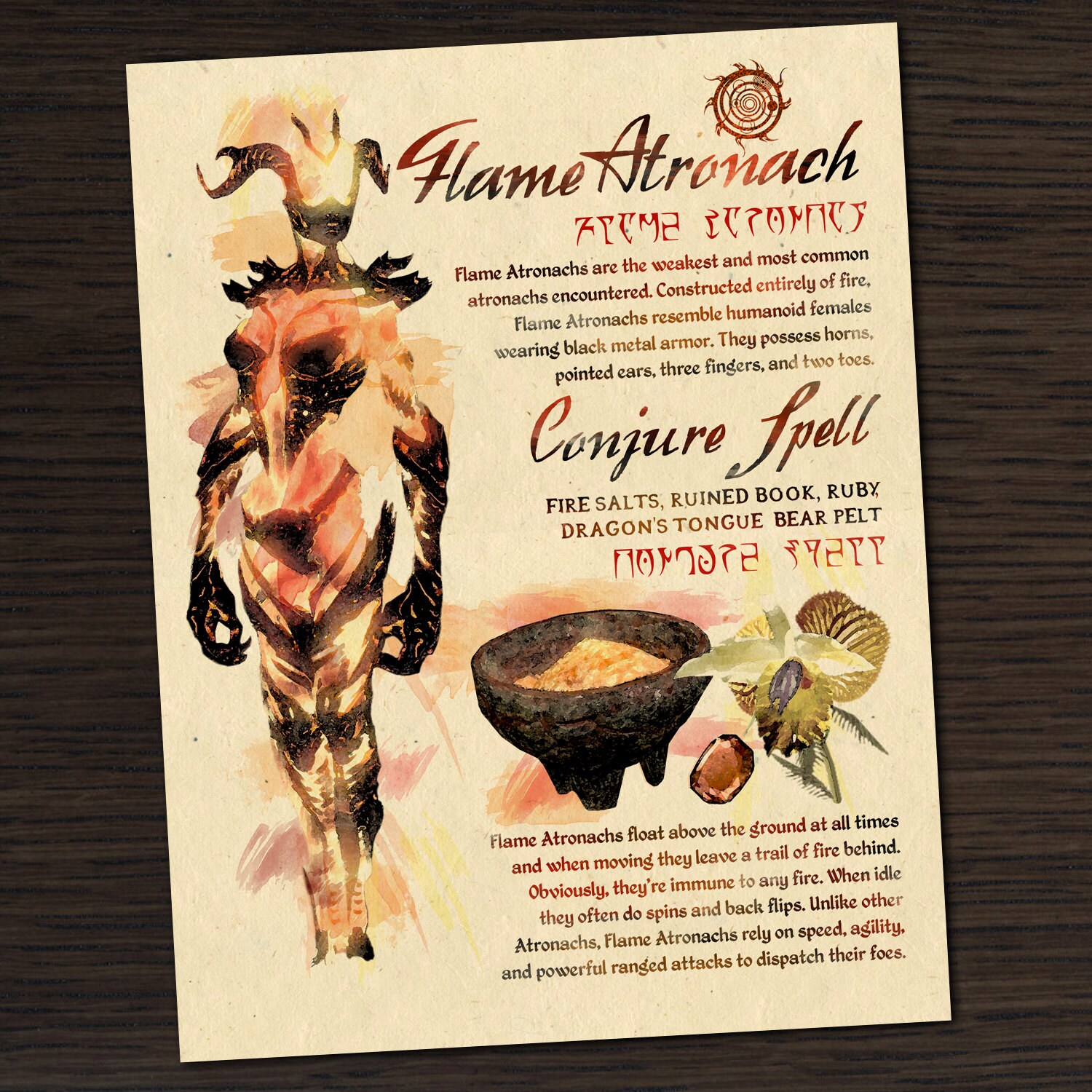 Flame Atronach Armor