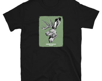 Jackalope Shirt | Etsy