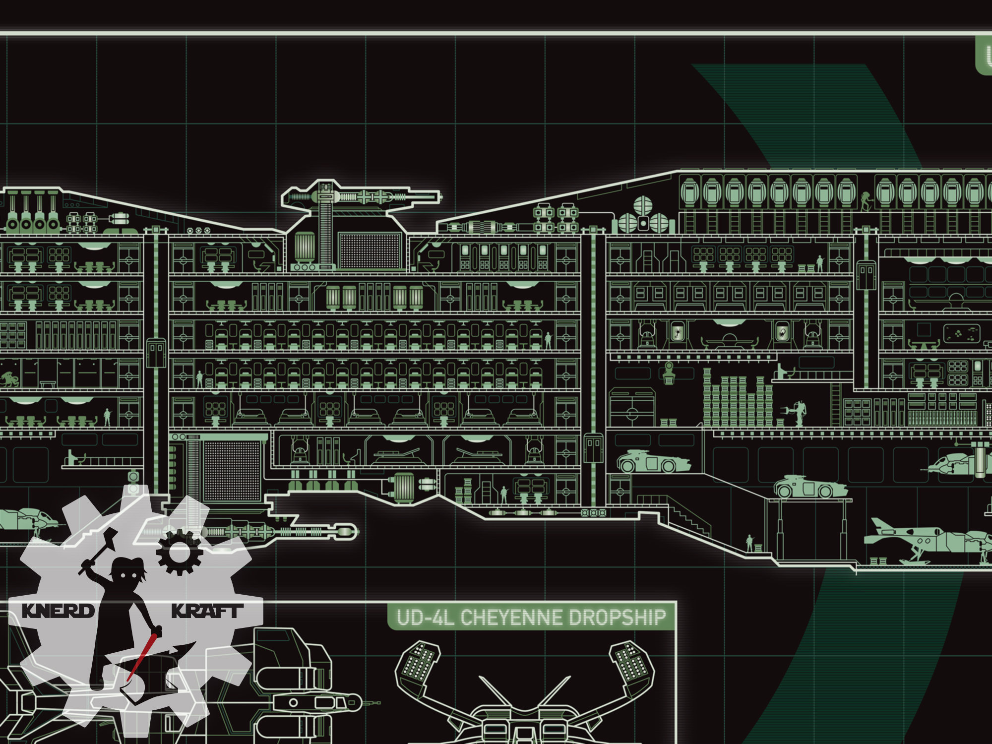 USS Sulaco Conestoga Class Starship Schematic Aliens - Etsy