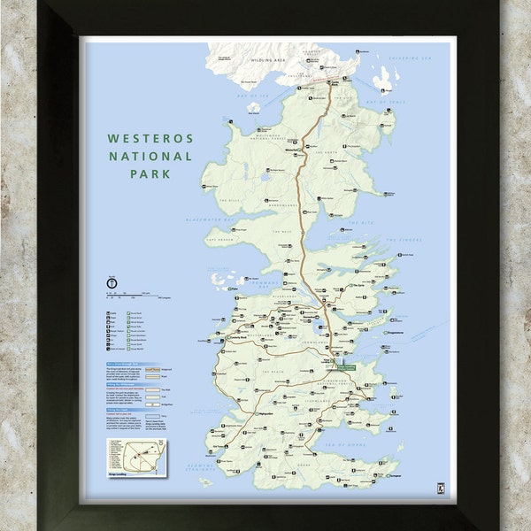 Westeros Map - Etsy