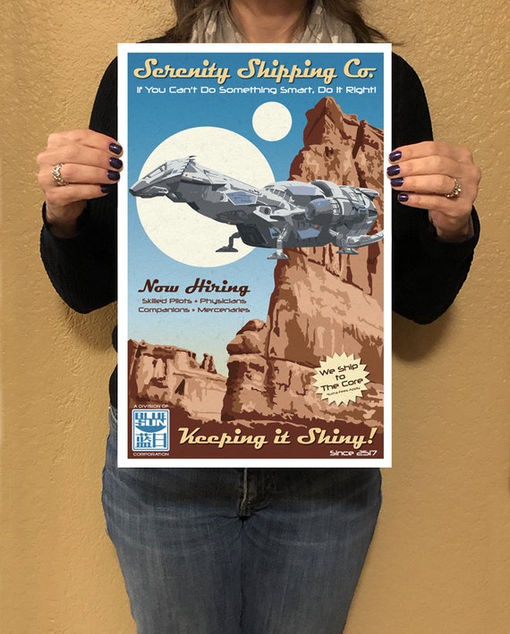 Firefly Ship Poster Firefly Serenity Ship Space Posters For Sale