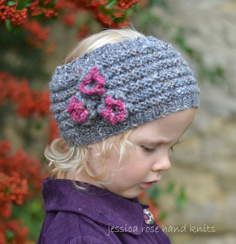 KNITTING PATTERN Tweedy Head Warmer Sizes Baby to Adult - Head Band - Etsy