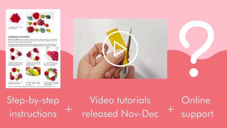 PDF Tutorial Bundle: Winter Making Series 2021 - Digital Version - Felt ...