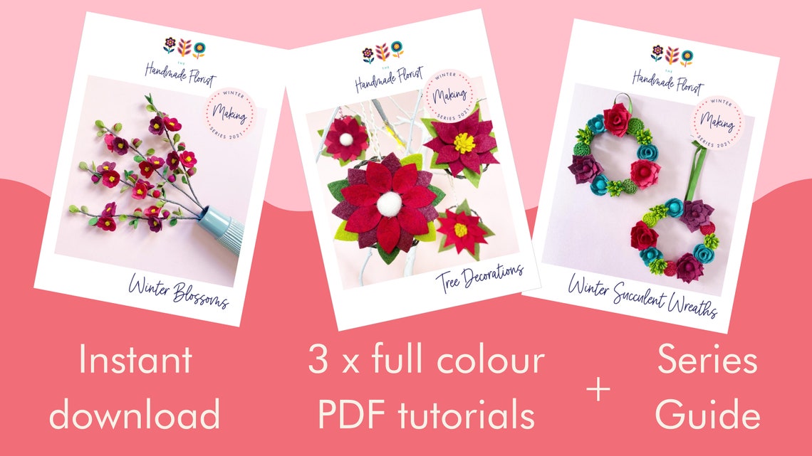 PDF Tutorial Bundle: Winter Making Series 2021 Digital | Etsy
