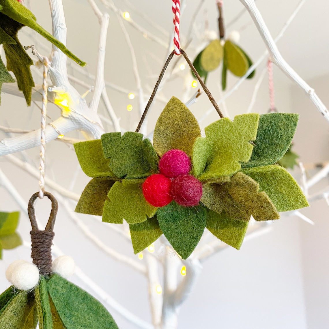Christmas Tree Felt Decorations Tutorial PDF Download With - Etsy UK
