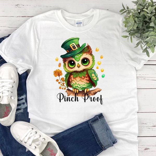 St Patricks Day Owl Etsy