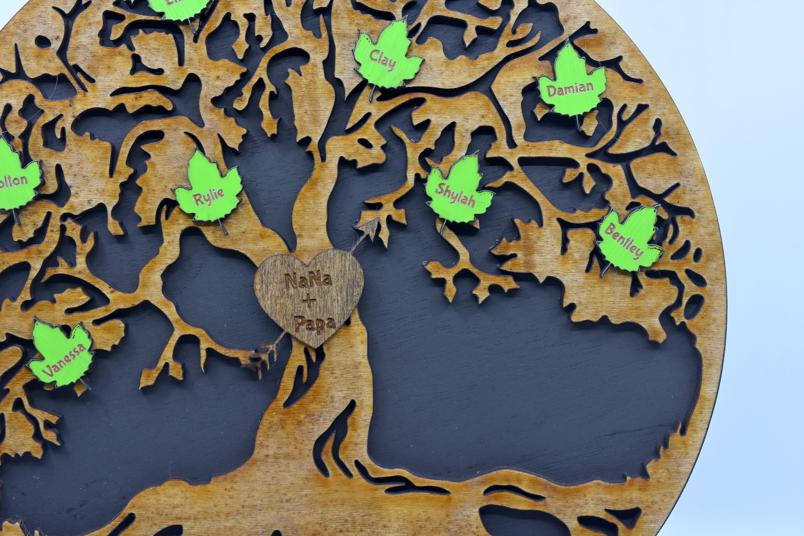 Personalized Family Tree Living Tree Art Family Tree - Etsy