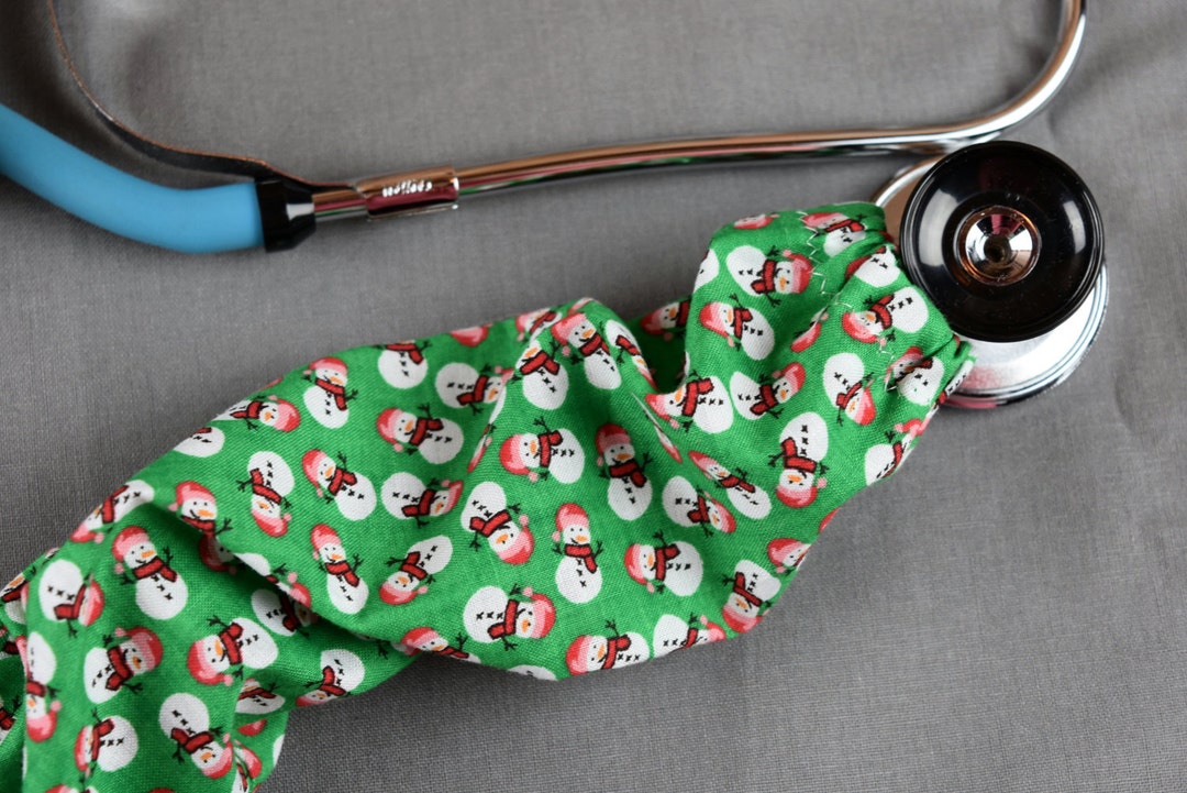Stethoscope Cover Christmas Holiday | Snowman Stethoscope Cord Cover ...