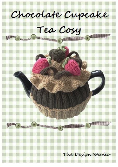Tea Cosy Knitting Pattern. Chocolate Cup Cake. PDF Knitting Pattern - Etsy