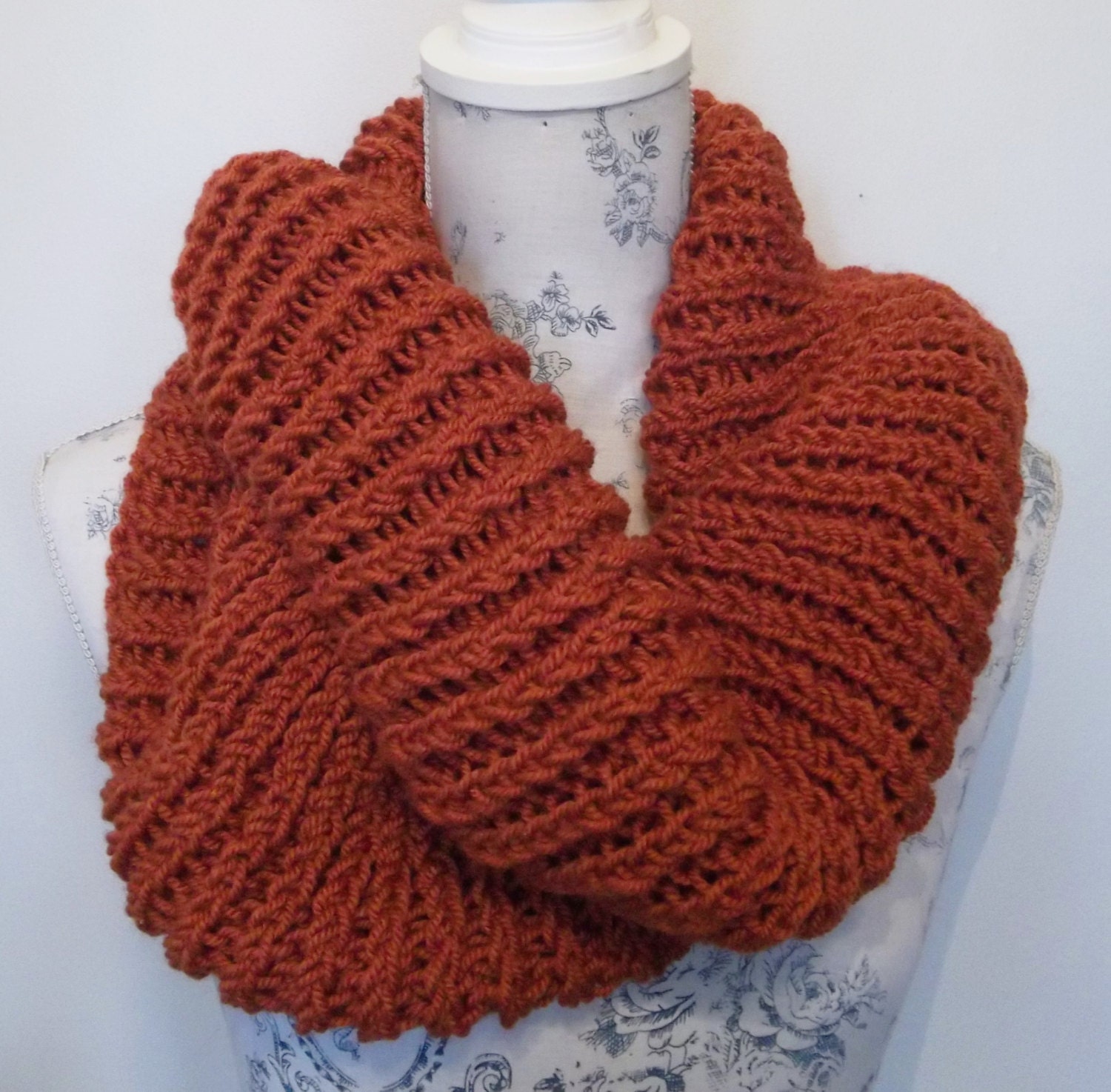Aran Cowl Knitting Pattern. Brioche. PDF Knitting Pattern - Etsy