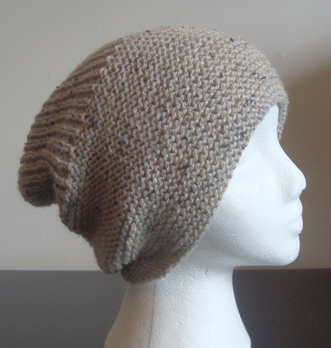 Beanie Hat. PDF Hand Knitting Pattern. - Etsy