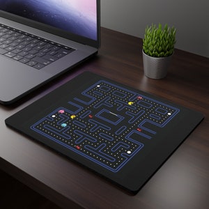 Pacman Rectangular Mouse Pad - Etsy