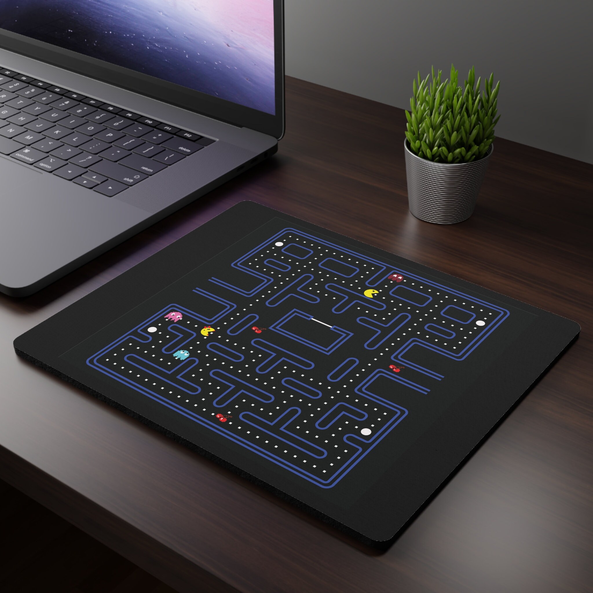 Pacman Rectangular Mouse Pad - Etsy