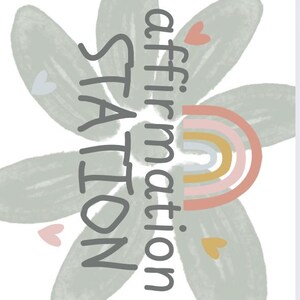 Boho Classroom Decor | Affirmation Station | Teacher Stuff | Cheerful ...