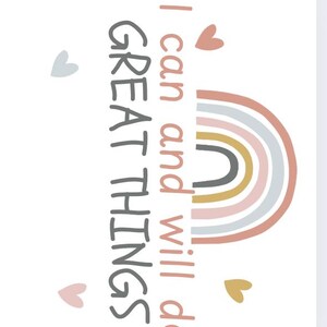 Boho Classroom Decor | Affirmation Station | Teacher Stuff | Cheerful ...