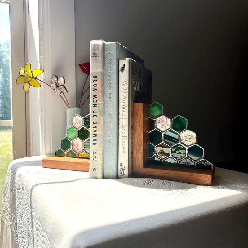 Upcycled Bookends - Etsy
