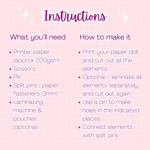 Paper Doll Articulated Printable, Paper Crafts, Paper Play, Cut and ...