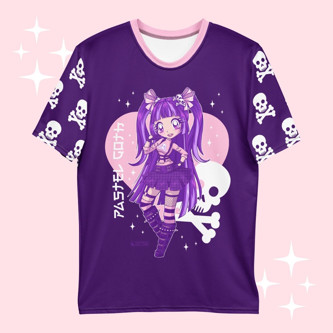 Pastel Goth Shirt, Pastel Goth Clothing, Pastel Goth T-shirt, Kawaii ...