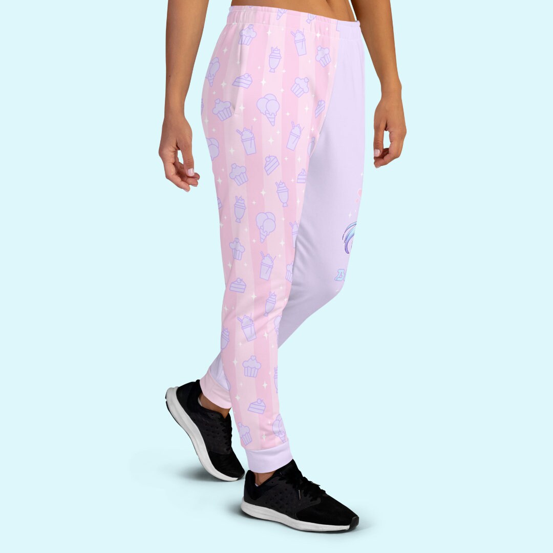 Kawaii Sweatpants, Cute Pants, Pastel Joggers, Kawaii Clothing, Kawaii ...