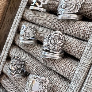 Spoon Rings, Various Patterns and Sizes - Etsy