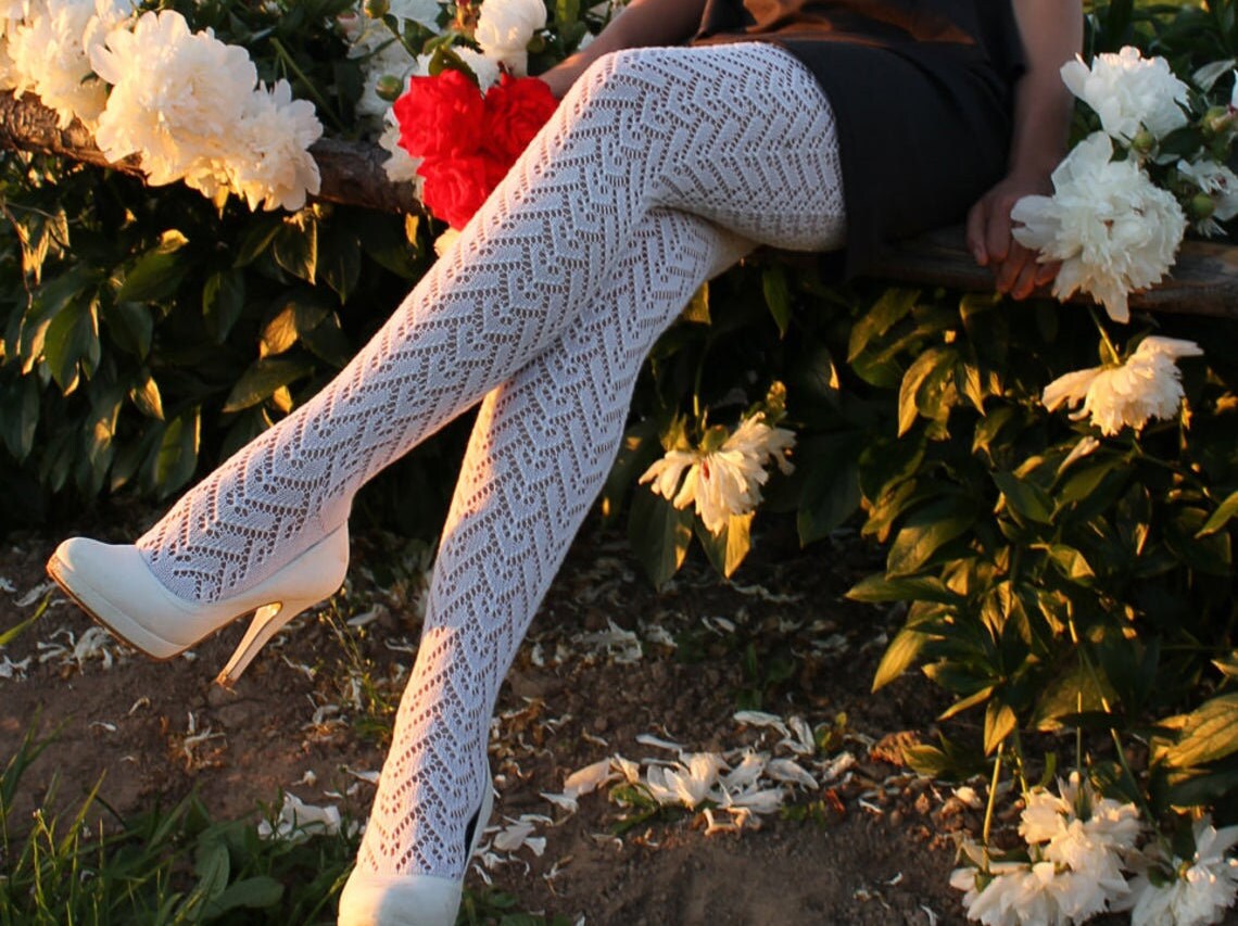 Luxurious Lace Stockings Extra Long Elegant Women Socks - Etsy